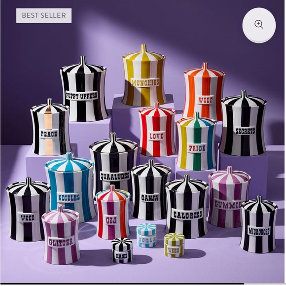 Jonathan Adler | Accents | Jonathan Adler Vice Cannister Secrets Large ...
